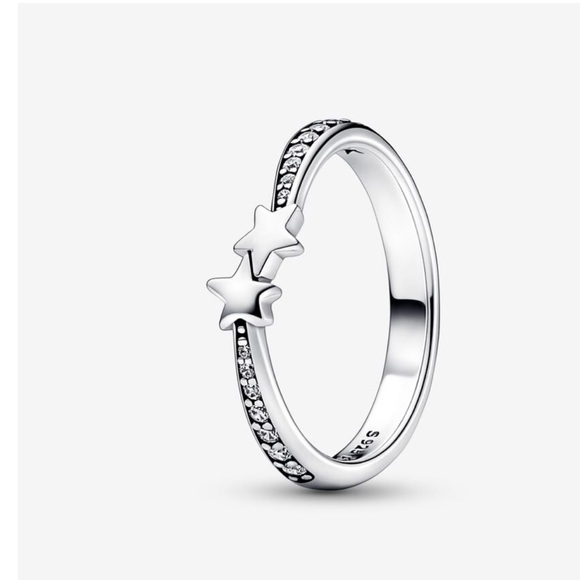 Pandora | Jewelry | Shooting Stars Sparkling Ring | Poshmark